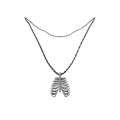 (3.0) Ribcage Necklace | Roblox Item - Rolimon's