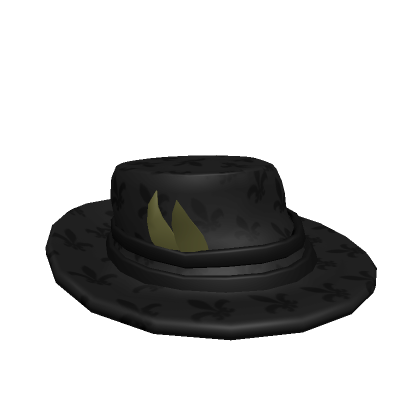 Black Stripe Fedora | Roblox Item - Rolimon's