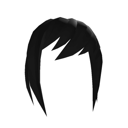 Long Bangs Black | Roblox Item - Rolimon's