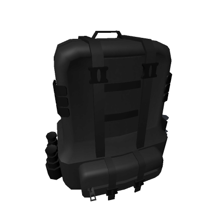 Black Military Backpack | Roblox Item - Rolimon's