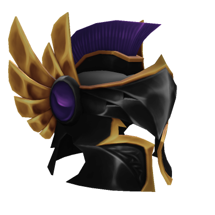 Black & Golden Legionnaire Helmet | Roblox Item - Rolimon's