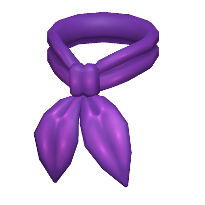 Purple 70s Neck Scarf | Roblox Item - Rolimon's