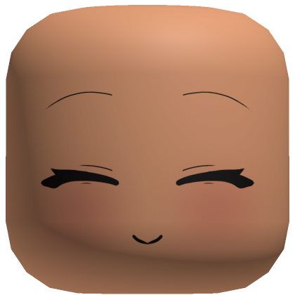 cute happy kawaii lash blush face | Roblox Item - Rolimon's