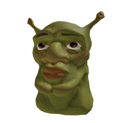 Beautiful Mewing Shrek Head Meme | Roblox Item - Rolimon's