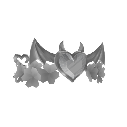 Crown Of Fallen Hearts [White] SALE | Roblox Item - Rolimon's