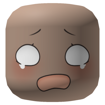 Kawaii Sad Crying Face | Roblox Item - Rolimon's