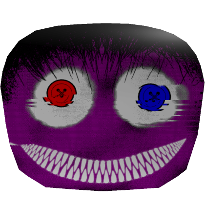 [Animated] 3D Scary Face Mask TwoTone Eyes | Roblox Item - Rolimon's
