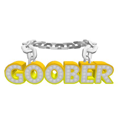 MangoPool's Yellow GOOBER Chain | Roblox Item - Rolimon's