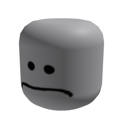 Sad silly head [ Party noob ] - Roblox
