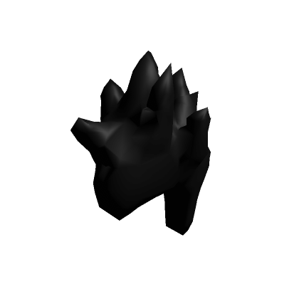 Dark Black Flaming Mohawk Add-On | Roblox Item - Rolimon's