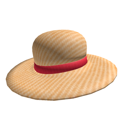 Luffy's Anime Roblox Straw Hat | Roblox Item - Rolimon's