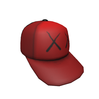 [BACKWARDS] Red Streetwear Trucker Cap | Roblox Item - Rolimon's