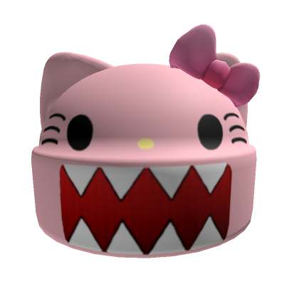 Pink Beast Kitty Beanie | Roblox Item - Rolimon's