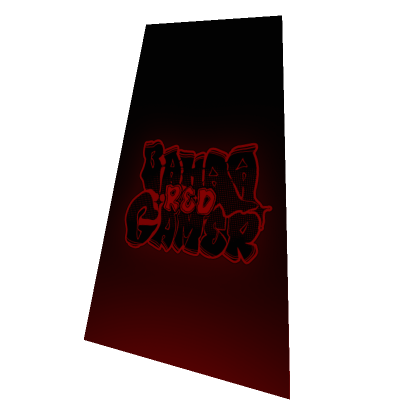 Bahaa Red Gamer Cape | Roblox Item - Rolimon's