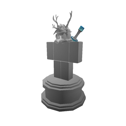 Platinum Sardiception Major Achievement Sculpture | Roblox Item - Rolimon's