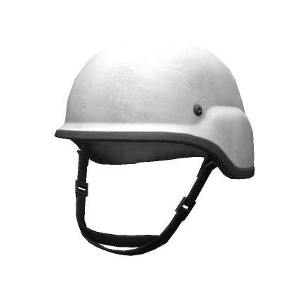 White PASGT Helmet | Roblox Item - Rolimon's