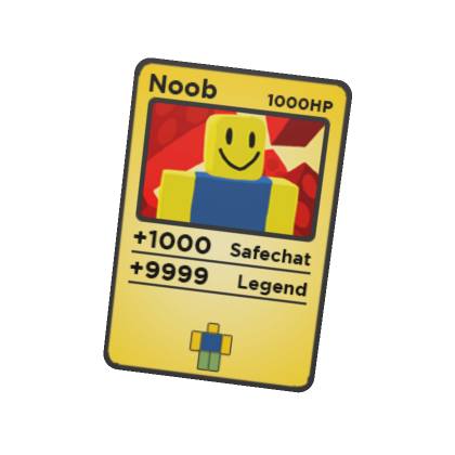 Noob Trading Card | Roblox Item - Rolimon's