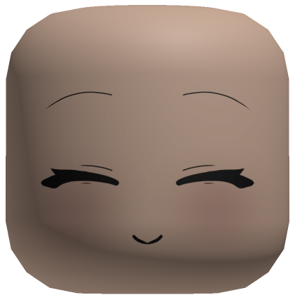 cute happy kawaii lash blush face | Roblox Item - Rolimon's