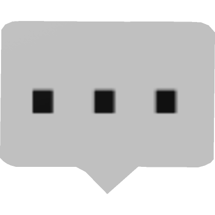 Chat Button | Roblox Item - Rolimon's
