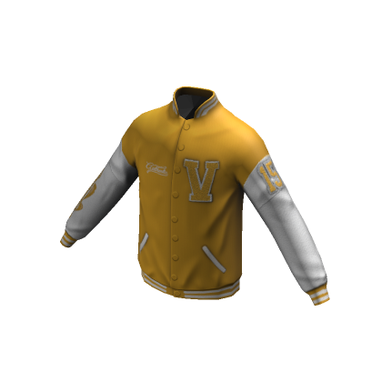 Yellow Varsity Jacket | Roblox Item - Rolimon's