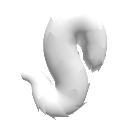 背の高い大きな白いふわふわの尾ひれ - Roblox（ロブロックス）