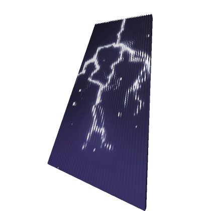 Animated Cape: Lightning | Roblox Item - Rolimon's