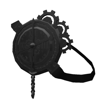 Black Clockwork Eyepatch | Roblox Item - Rolimon's