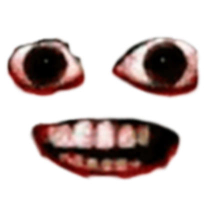 creepy bob face decal