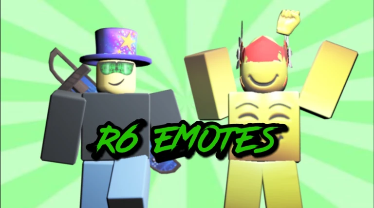 Emoticonos de R6 - Roblox