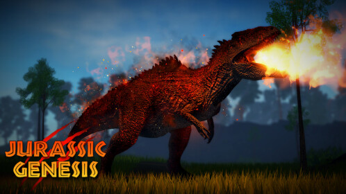 練 [UPDATE 5 + WAX!] JURASSIC GENESIS 練 - Roblox