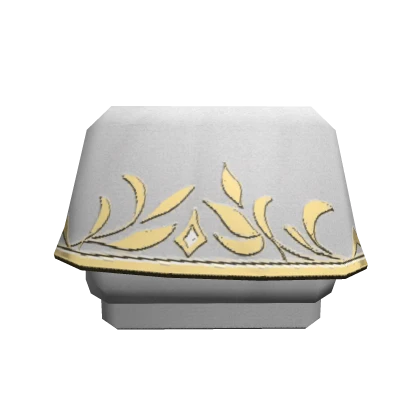 ♾️White Gilded warden left shoulder | Roblox Item - Rolimon's