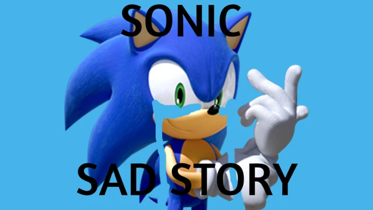 (PARTE 2 está AQUÍ) SAD sonic la historia del erizo - Roblox