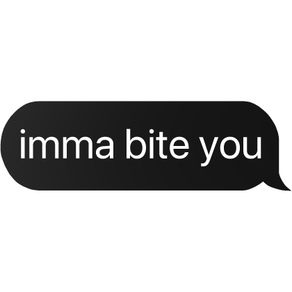 Bite You Text Roblox