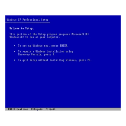 Microsoft Windows XP Setup