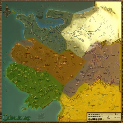 Calradia Map
