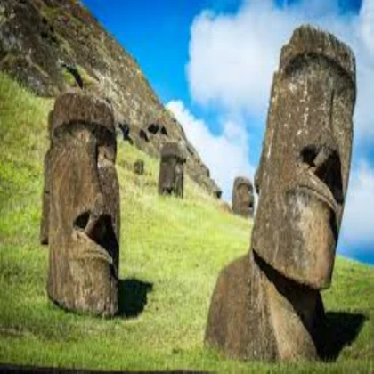 Moai from Easter Island