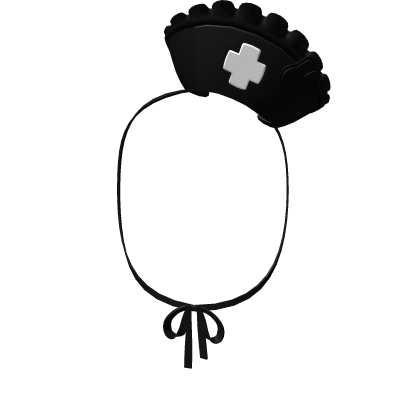 ୨୧: kawaii love sick nurse cap negro - Roblox