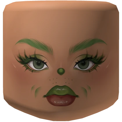 mischievous grinch face