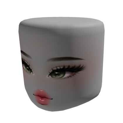 Cute and Trendy Preppy Makeup Face… - Dynamic Head - Roblox