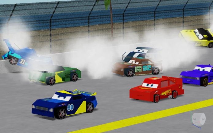 Cars 3 AI racing - Roblox