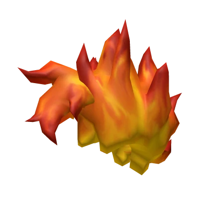 Flaming Mohawk Hair Addon | Roblox Item - Rolimon's