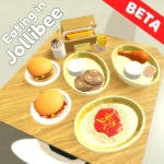 🍗🍟 Eating In Jollibee | Roblox Game - Rolimon's