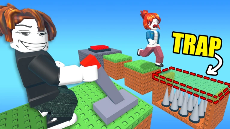 Troll Button Obby - Roblox