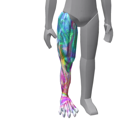 Hypno Frog - Right Leg | Roblox Item - Rolimon's