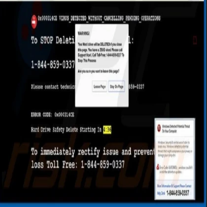 fake virus look a like not real