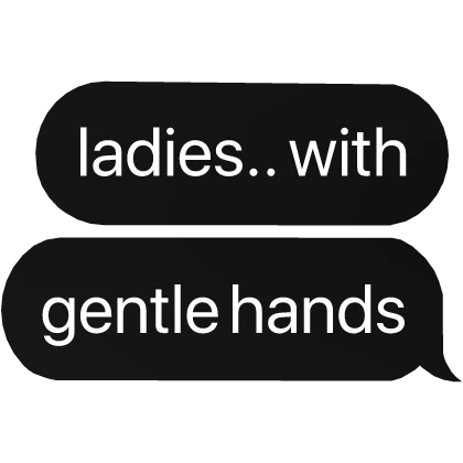 ladies.. with gentle hands meme text | Roblox Item - Rolimon's