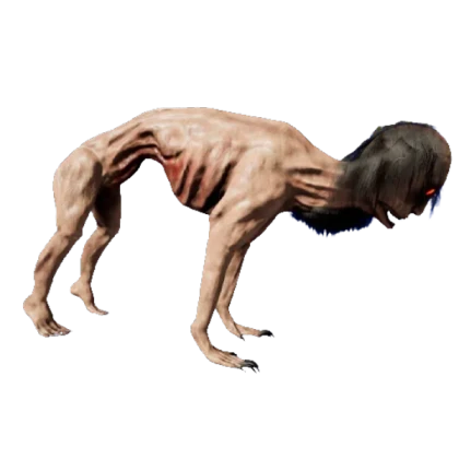 backrooms hound entity 3d model