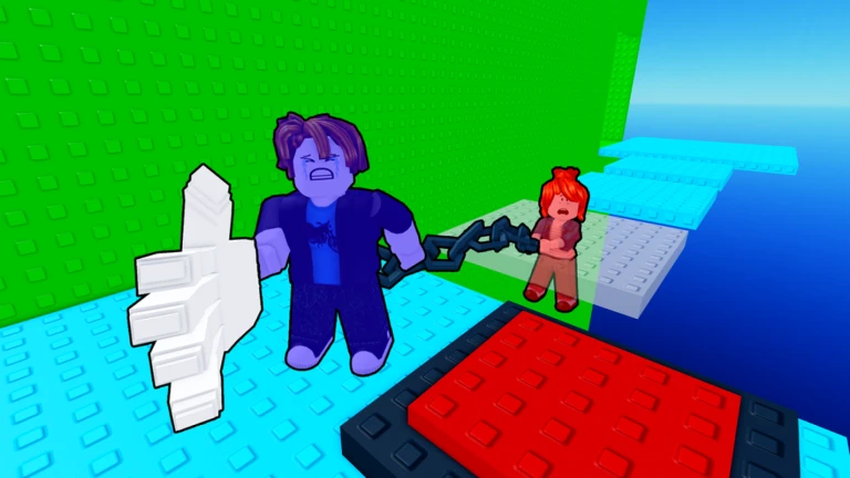 2 Player Chained Tower - Roblox