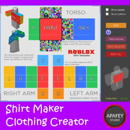 Shirt Maker - Make clothing & clothes by script!
