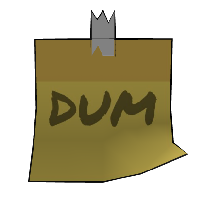 Dum Face Sticker - Roblox